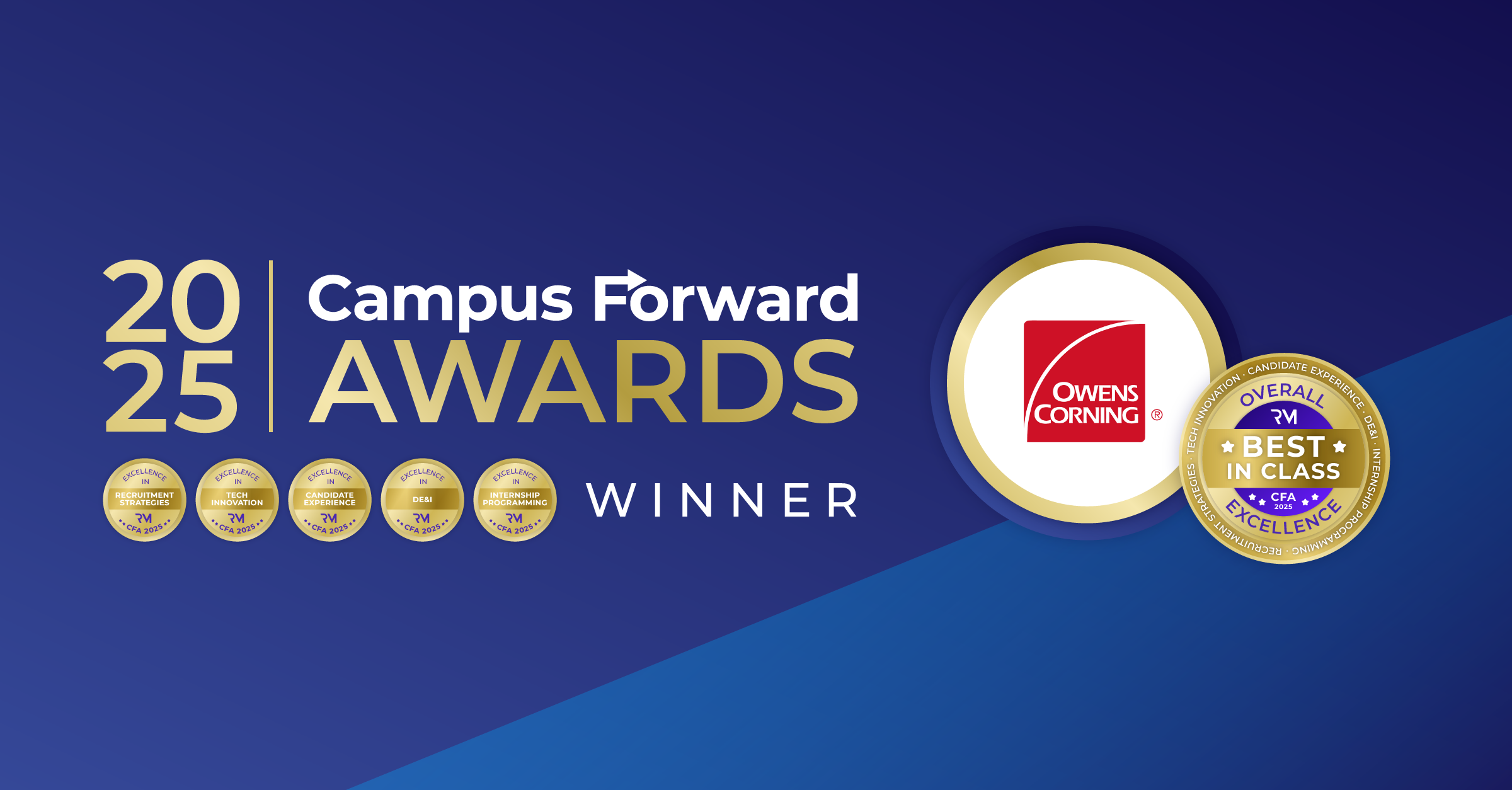Owens Corning | 2025 Campus Forward Award Winner